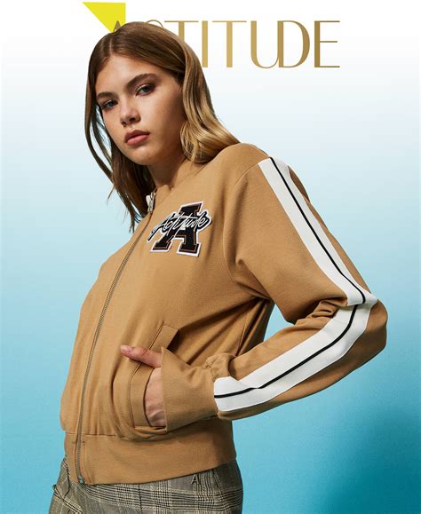 Толстовка на молнии 232ap2195 Twinset — купить в интернет магазине бренда женской одежды Твинсет