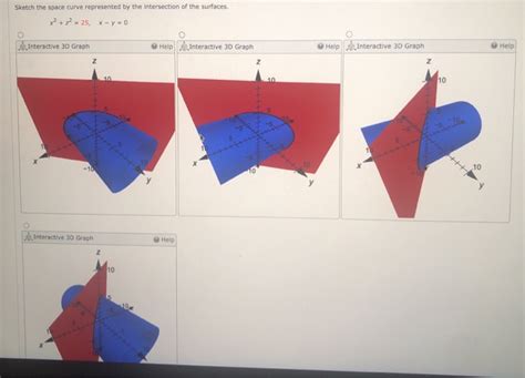 Solved Sketch The Space Curve Represented By The