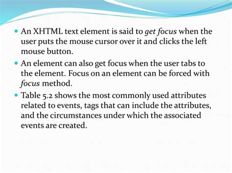 Unit Ii Java Script And Xhtml Documents And Dynamic Documents With Javascript Ppt