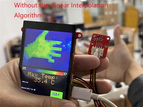 Diy Esp32 S3 Thermal Imaging Monitor With Mlx90640