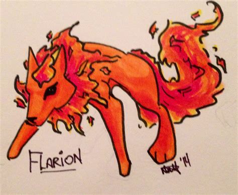 Pokemon Flarion By Ghostlystitch On Deviantart