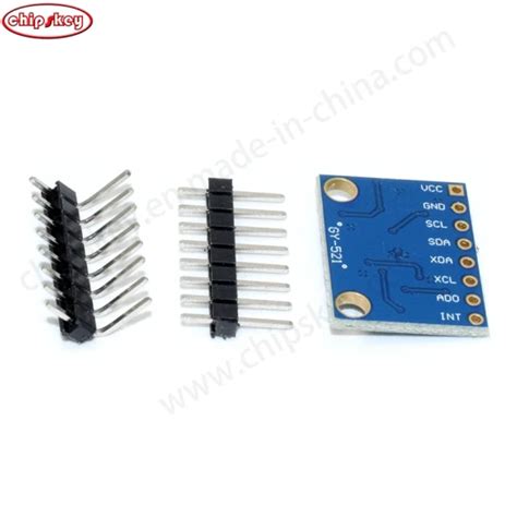 Gy 521 Mpu 6050 Module Triaxial Accelerometer Gyroscope 6dof Module Gy 521 And Mpu 6050