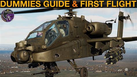 Ah 64d Apache First Flight And Understanding The Basics Dcs Youtube
