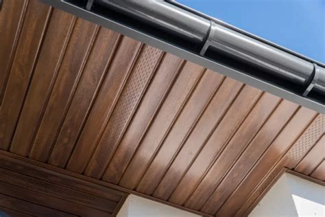 Vented Panel Wood Grain Soffits Vinyl Soffit Panels