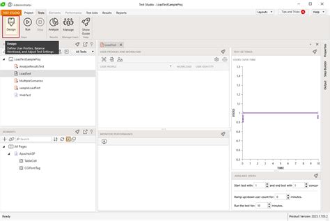 User Profiles In Test Studio Load Testing Progress Test Studio