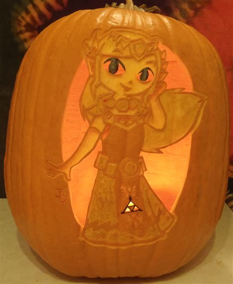 Pumpkin Of Wisdom Princess Zelda By Johwee On Deviantart