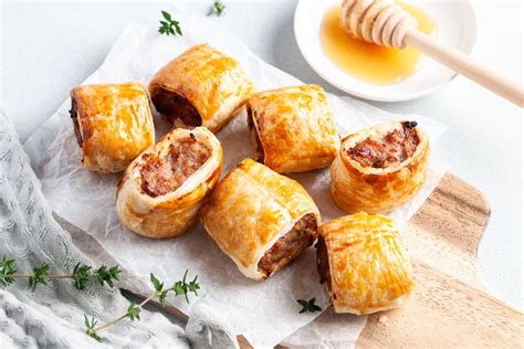 Honey Mustard Sausage Rolls Mrs Joness Kitchen