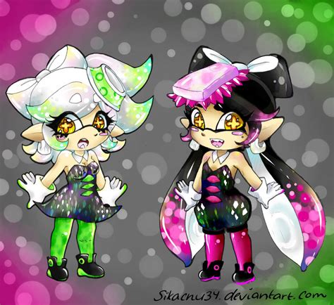 Squid Sisters By Sikachu34 On Deviantart