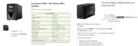 Top 10 Difference Between Online UPS And OffLine UPS Electrical4u