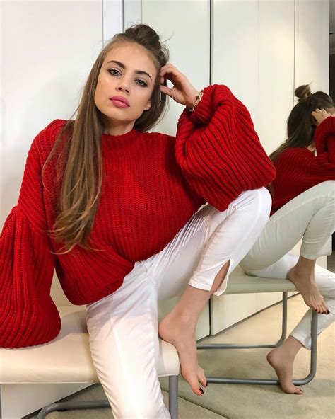 Xenia Tchoumitchevas Feet