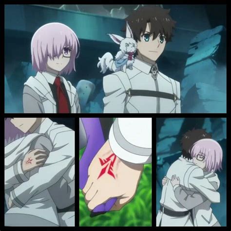 Fate Grand Order Mash Kyrielight X Fujimaru Ritsuka Fate Zero Cute