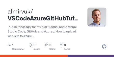 Github Almirvuk Vscodeazuregithubtutorial Public Repository For My Blog Tutorial About Visual