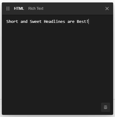 Suggestion Option To Pop Up The Raw Content Text Editor Beta Themeco Forum