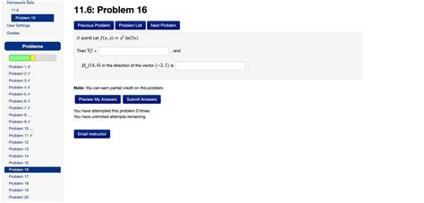 Solved Homework Sets 11 6 11 6 Problem 16 Problem 16 User Chegg Com