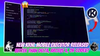Krnl Executor Mobile Released Better Than Delta Executor Fluxus Krnl Executor Download Xmonta
