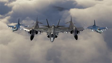 플라이 패스트 형성 3d 렌더링에 구름 을 통해 비행 미국 제트 전투기의 다른 유형 권투 스포츠에 대한 스톡 사진 및 기타