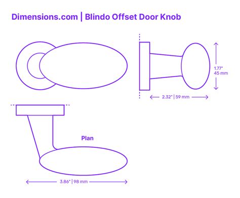 Agata Door Handle Dimensions And Drawings