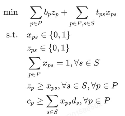混合整数线性规划 仓库选址问题 达摩院MindOpt 阿里云开发者社区