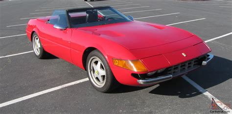 1989 Ferrari Daytona Spyder Reproduction On C4 Corvette Rolling Chassis