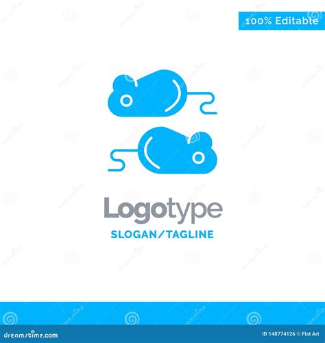 Closing Testing Test Closing Test Blue Solid Logo Template Place