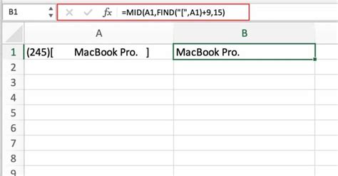 Excel Mid Function Sheet Leveller