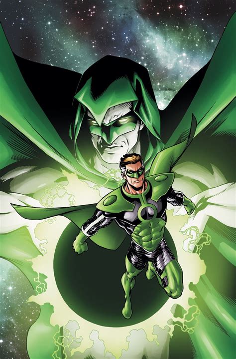 Epic Comic Art Dc Universe Legacies 9 Hal Jordan Parallax Art Dc