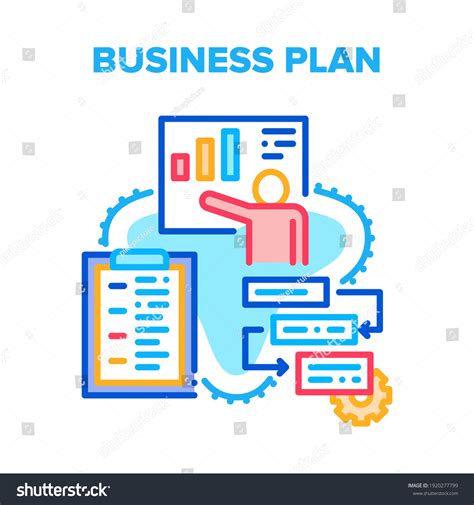 Business Plan Vector Icon Concept Business Stock Vector Royalty Free 1920277799
