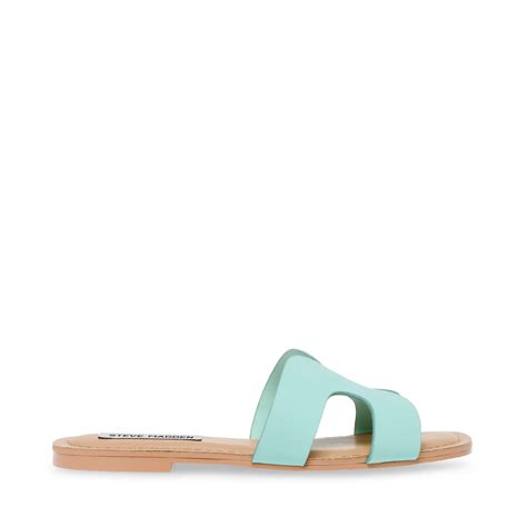 Zarnia Sandal Mint Leather Steve Madden Morocco