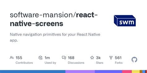 Releases Software Mansion React Native Screens GitHub