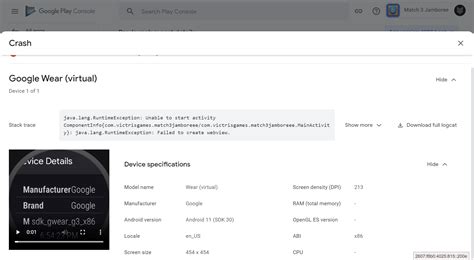Crash On Android Export Failed To Create Webview · Issue 5156