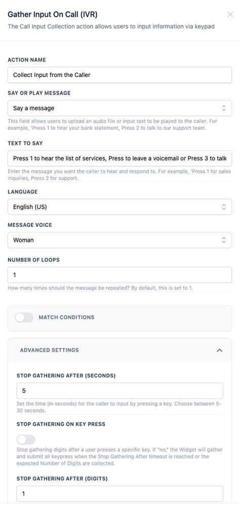 Workflow Action Ivr Gather Input On Call Highlevel Support Portal