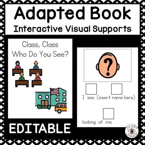 Class Class Who Do You See Adapted Book With Interactive Visuals