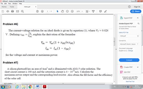 囚hw4 pdf adobe acrobat reader dc file edit view