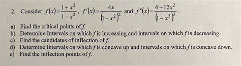 Solved 2 Consider Fx1−x21x2f′x1−x224x And