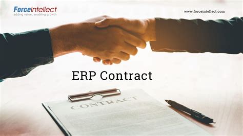 Erp Contract Points To Be Covered In Erp Implementation Agreement