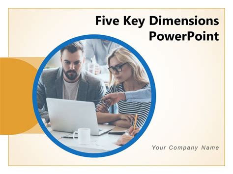 Five Key Dimensions PowerPoint Formation Gears Bulb Icon Clock Icon Ppt PowerPoint Presentation