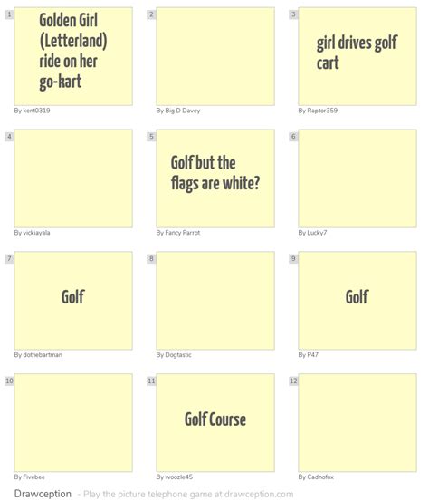 Golden Girl Letterland Ride On Her Go Kart Drawception