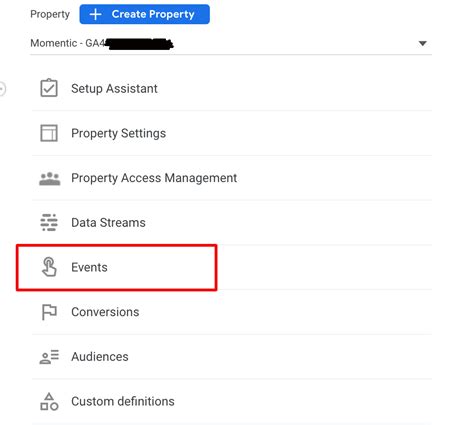 Conversion Events Reporting In GA Momentic