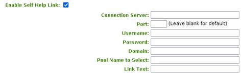 How Do I Set Up Helpdesk Mode Enable Self Help Link On A Pcoip Zero