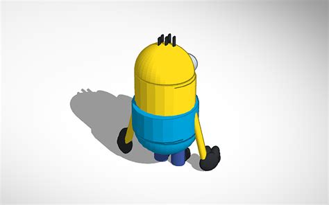3d Design Minion Tinkercad