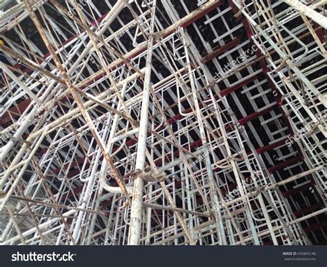 Slab Structure Formwork Scaffolding Construction Site Stock Photo 435845140 Shutterstock