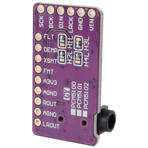 Pcm5102 I2s Iis Digital Audio Dac Decoder Module Stereo Dac Digital To