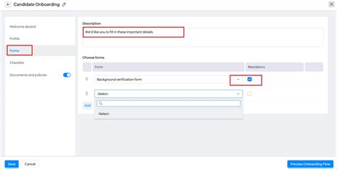 Candidate Onboarding Flow