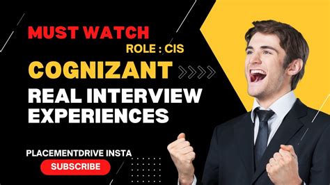 Cognizant Latest Interview Experience 2024 CIS Role Insights