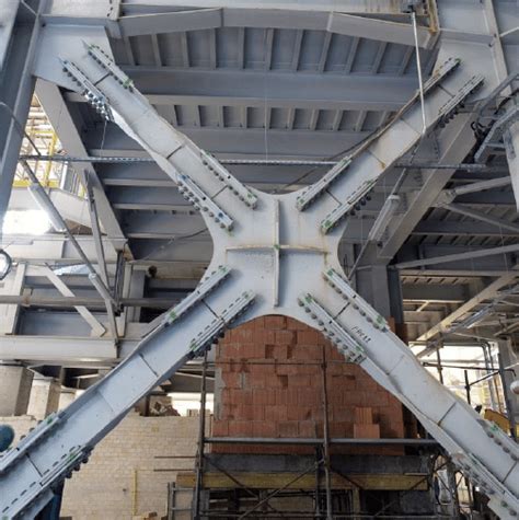 4 Dissipative Concentric Braced Frame Photo Courtesy Of Ircon Ltd Download Scientific Diagram