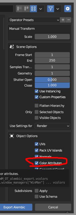 Create Custom Attributes In Blender To Use In Houdiniguerilla Other