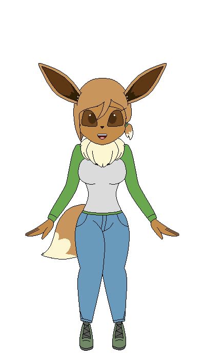 Eva Eevee Work Wear By Redryan2009 On Deviantart
