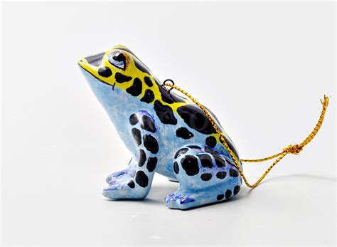 Елочная игрушка Лягушка тропическая Императорский фарфор Магазин