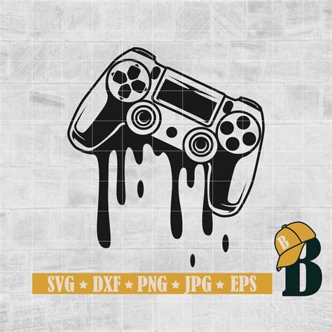 Console Controller Svg Dripping Console Svg Gaming Console Etsy Hong Kong