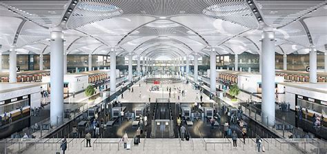 Turkish Airlines Istanbul New Airport Terminal Map